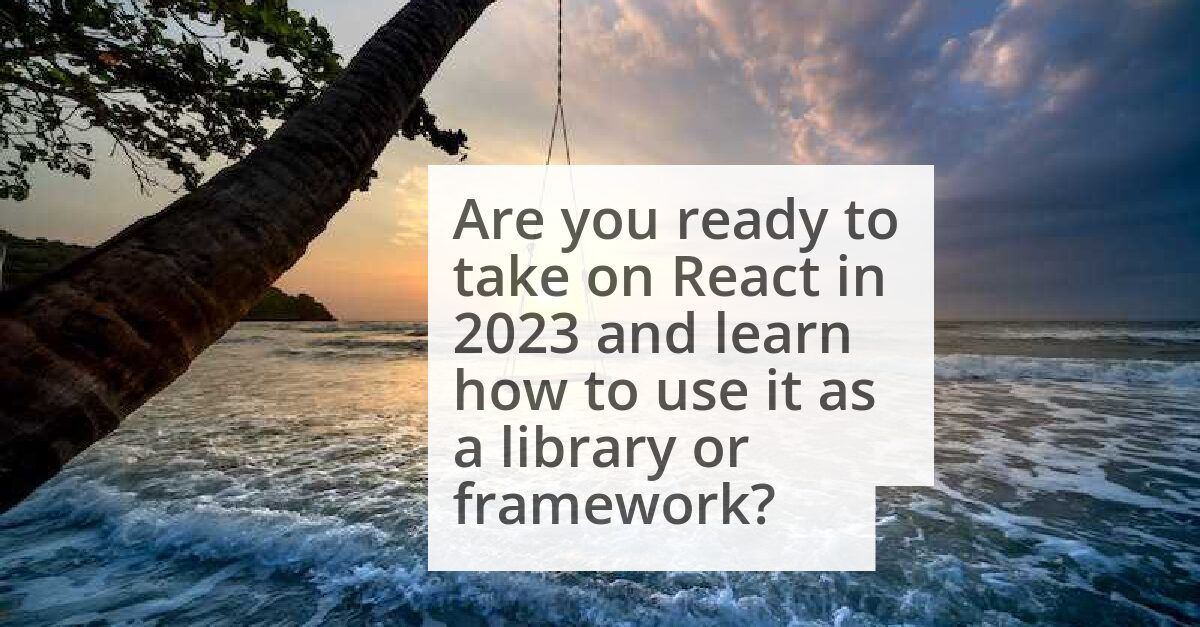 React Jobs on LinkedIn: Learning React from two Angles in 2023 React Jobs on LinkedIn: Learning React from two Angles in 2023