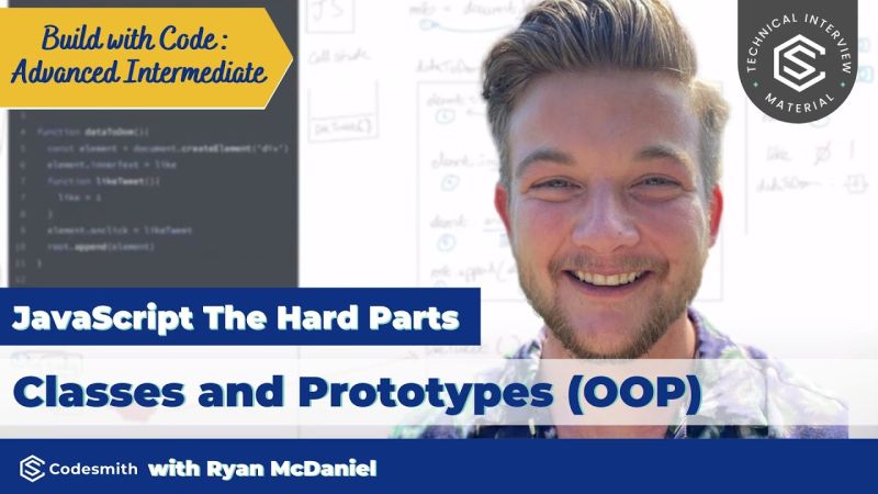 Ryan McDaniel on LinkedIn: JavaScript the Hard Parts: Classes and ... Ryan McDaniel on LinkedIn: JavaScript the Hard Parts: Classes and ...