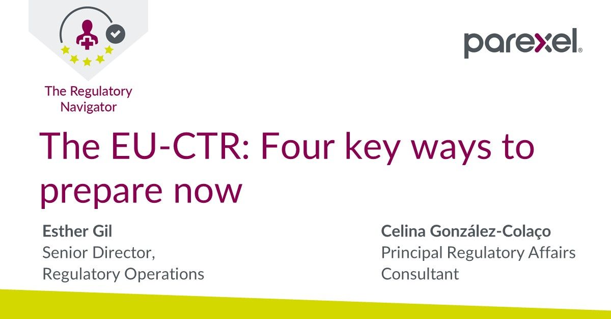 Esther Gil on LinkedIn: The EU-CTR transition: Four key ways to prepare ... Esther Gil on LinkedIn: The EU-CTR transition: Four key ways to prepare ...
