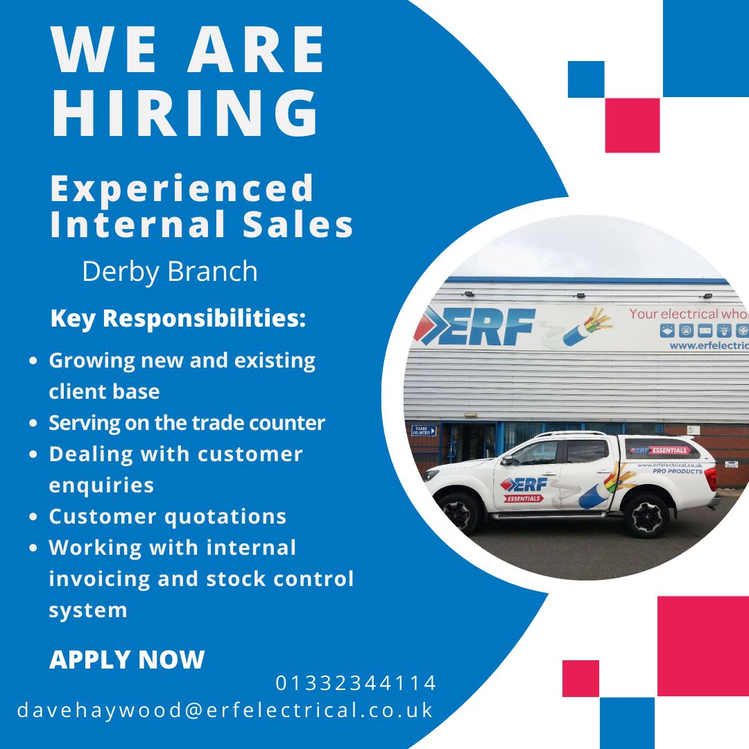 ERF Electrical on LinkedIn: #electricalwholesale #sales #electricalindustry ERF Electrical on LinkedIn: #electricalwholesale #sales #electricalindustry