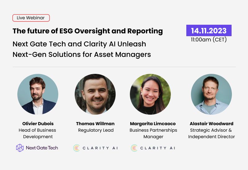 Next Gate Tech on LinkedIn: The future of ESG Oversight and Reporting Next Gate Tech on LinkedIn: The future of ESG Oversight and Reporting