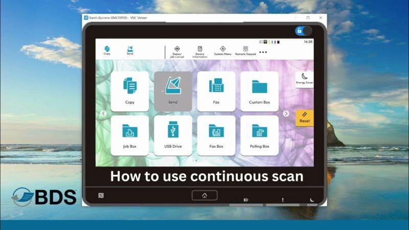BDS on LinkedIn: Kyocera TASKalfa - Continuous Scan Setup BDS on LinkedIn: Kyocera TASKalfa - Continuous Scan Setup