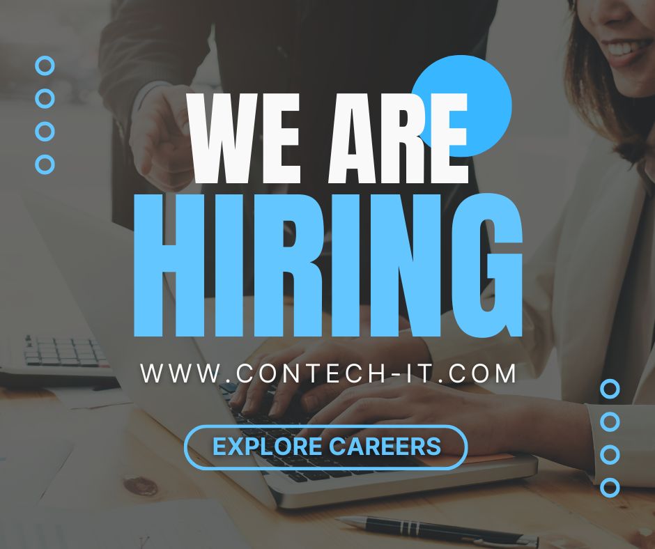 Contech Systems Inc. on LinkedIn: #jobs #hiring #itjobs #openpositions ... Contech Systems Inc. on LinkedIn: #jobs #hiring #itjobs #openpositions ...