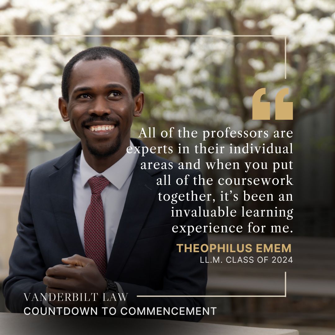 Vanderbilt University Law School on LinkedIn: With the knowledge earned ... Vanderbilt University Law School on LinkedIn: With the knowledge earned ...
