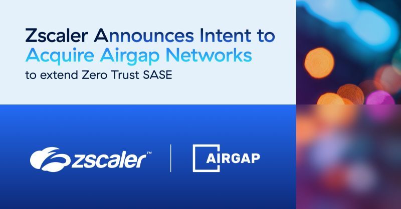 Michael J Schofield on LinkedIn: Zscaler announces the intent to ... Michael J Schofield on LinkedIn: Zscaler announces the intent to ...