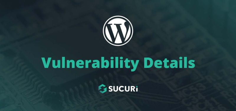 Sucuri Security on LinkedIn: Critical RCE Vulnerability Patched in ... Sucuri Security on LinkedIn: Critical RCE Vulnerability Patched in ...
