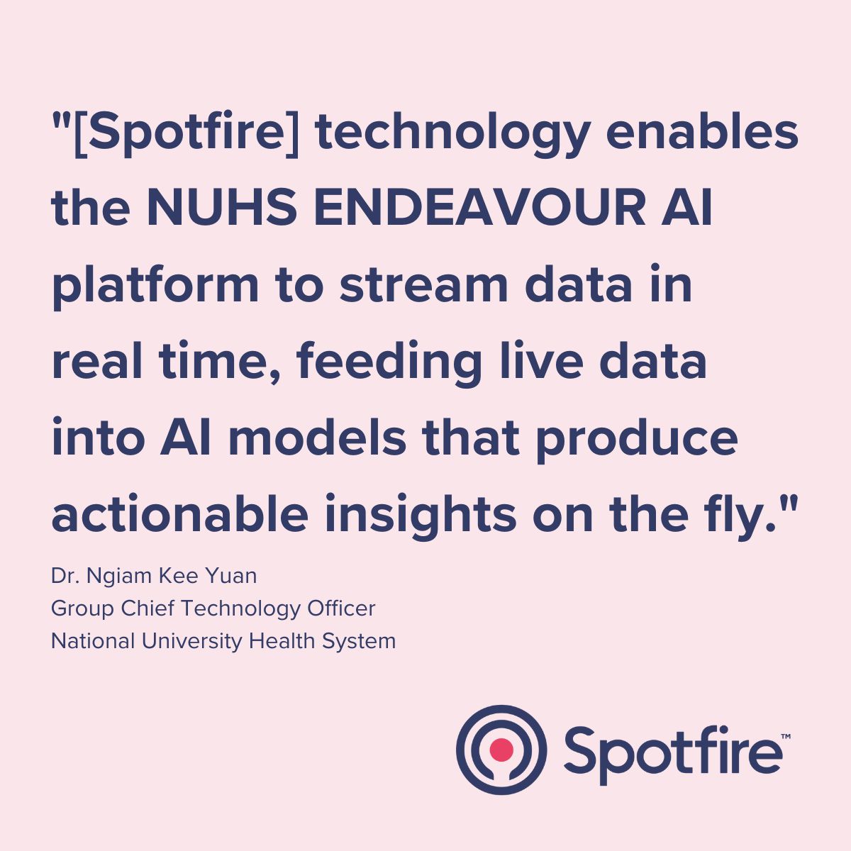 Spotfire on LinkedIn: NUHS Singapore Operationalizes AI to Transform ... Spotfire on LinkedIn: NUHS Singapore Operationalizes AI to Transform ...