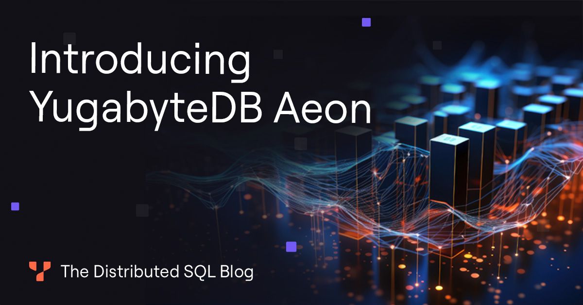 Yugabyte on LinkedIn: #yugabytedb #dbaas #yugabytedbaeon #deployment # ... Yugabyte on LinkedIn: #yugabytedb #dbaas #yugabytedbaeon #deployment # ...