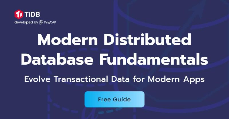 PingCAP on LinkedIn: Distributed SQL Database Fundamentals: The ... PingCAP on LinkedIn: Distributed SQL Database Fundamentals: The ...