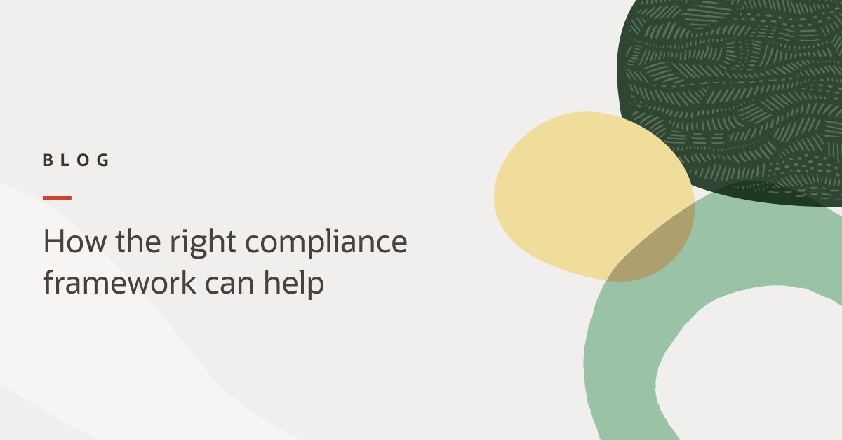 Oracle Security on LinkedIn: Selecting the Right Compliance Framework ... Oracle Security on LinkedIn: Selecting the Right Compliance Framework ...