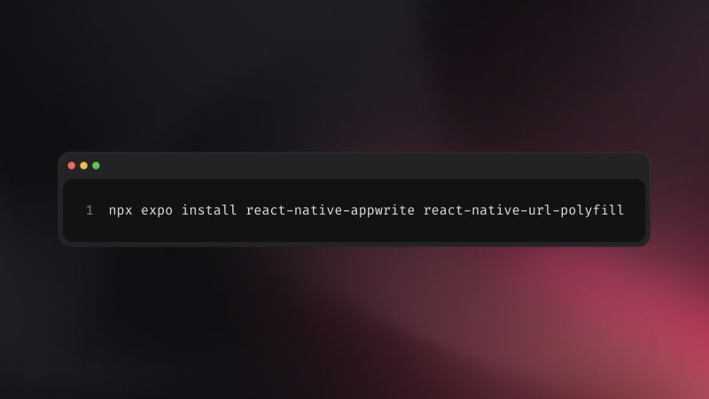 Appwrite on LinkedIn: Start with React Native - Docs - Appwrite Appwrite on LinkedIn: Start with React Native - Docs - Appwrite