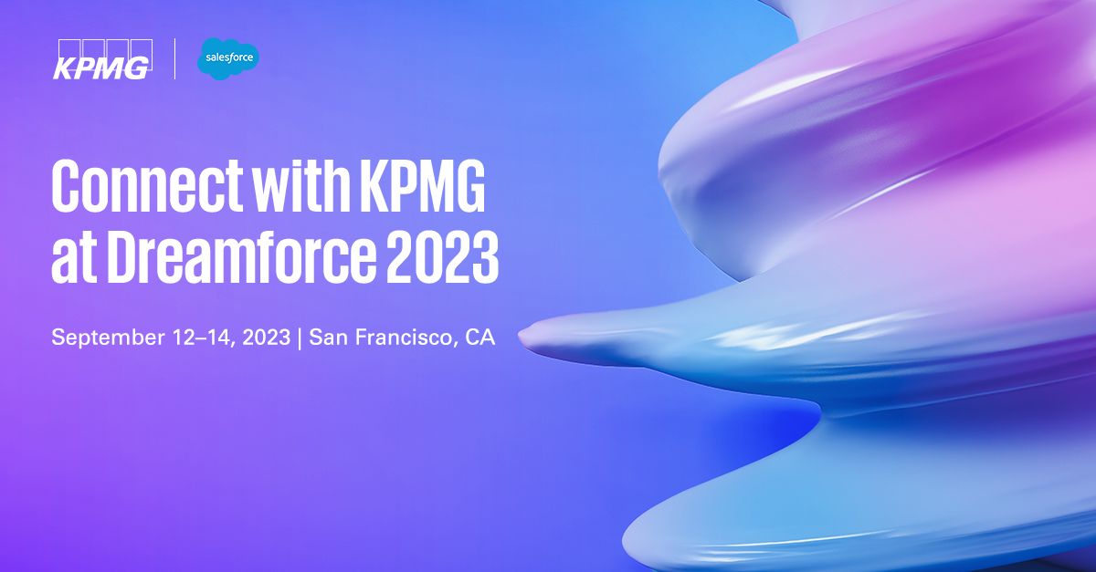Jay M. Tolchinsky on LinkedIn: Meet KPMG at Dreamforce 2023 Jay M. Tolchinsky on LinkedIn: Meet KPMG at Dreamforce 2023