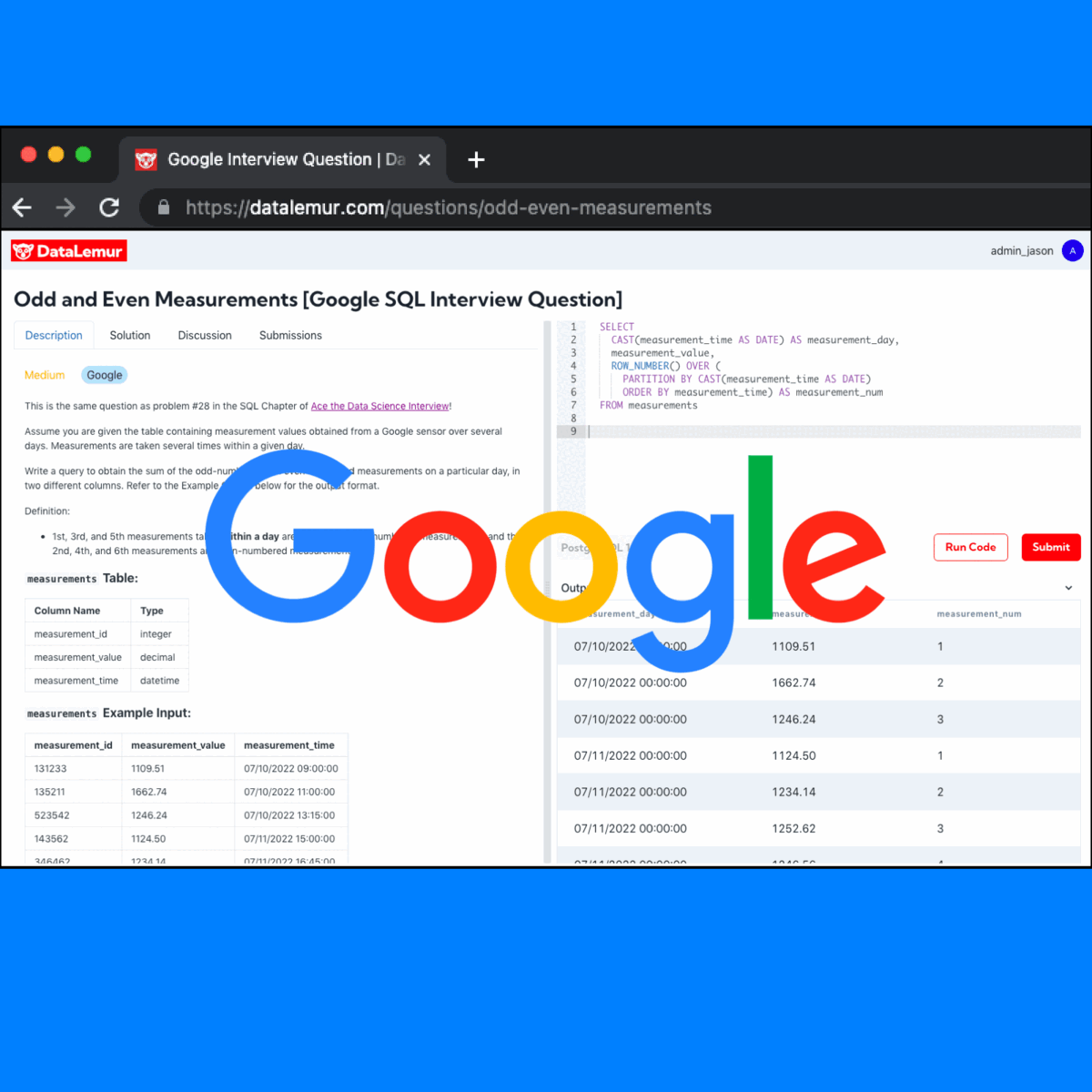 DataLemur 🐒 (Ace the SQL & Data Interview) on LinkedIn: Let’s solve ... DataLemur 🐒 (Ace the SQL & Data Interview) on LinkedIn: Let’s solve ...