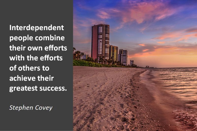 Bill Brownson on LinkedIn: Interdependent people combine their own ... Bill Brownson on LinkedIn: Interdependent people combine their own ...