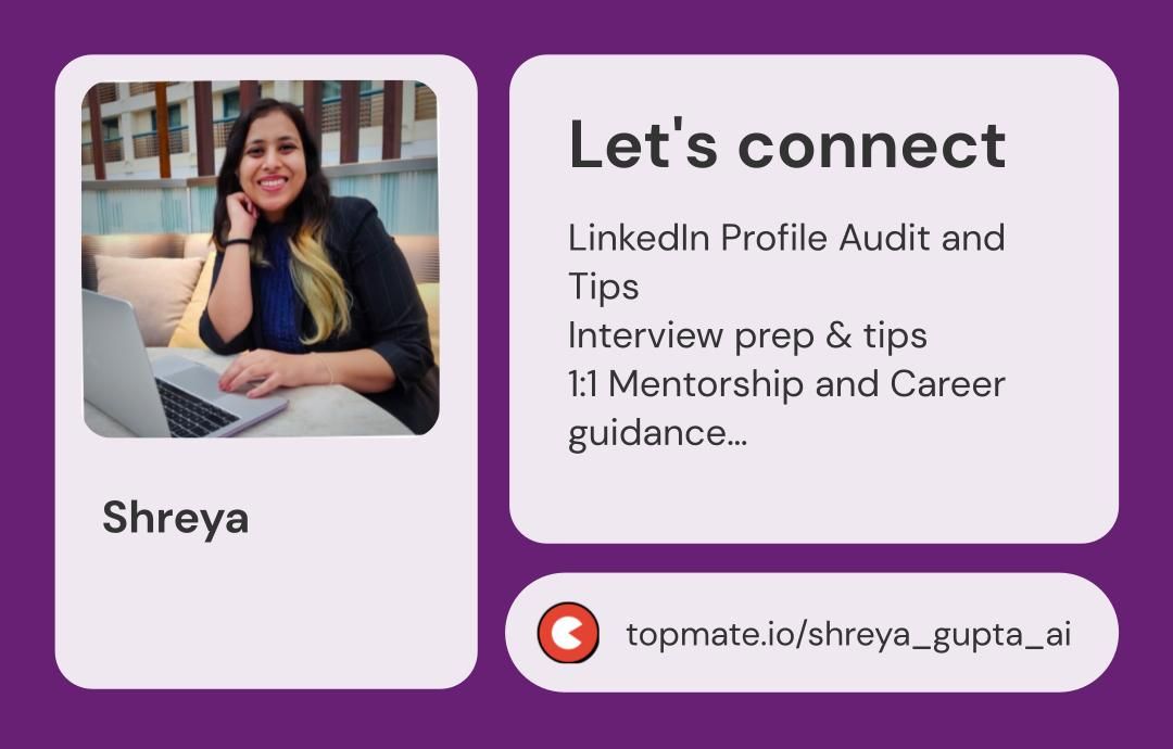 Shreya Gupta 🦋 on LinkedIn: Shreya Gupta Shreya Gupta 🦋 on LinkedIn: Shreya Gupta