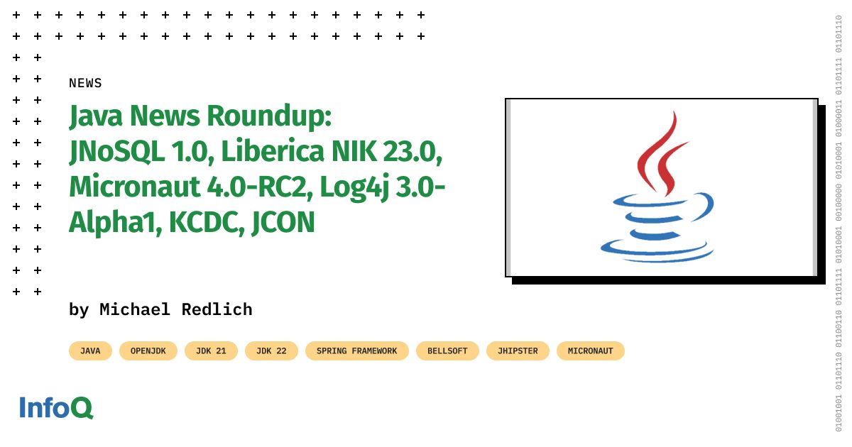 InfoQ on LinkedIn: #java #infoq InfoQ on LinkedIn: #java #infoq