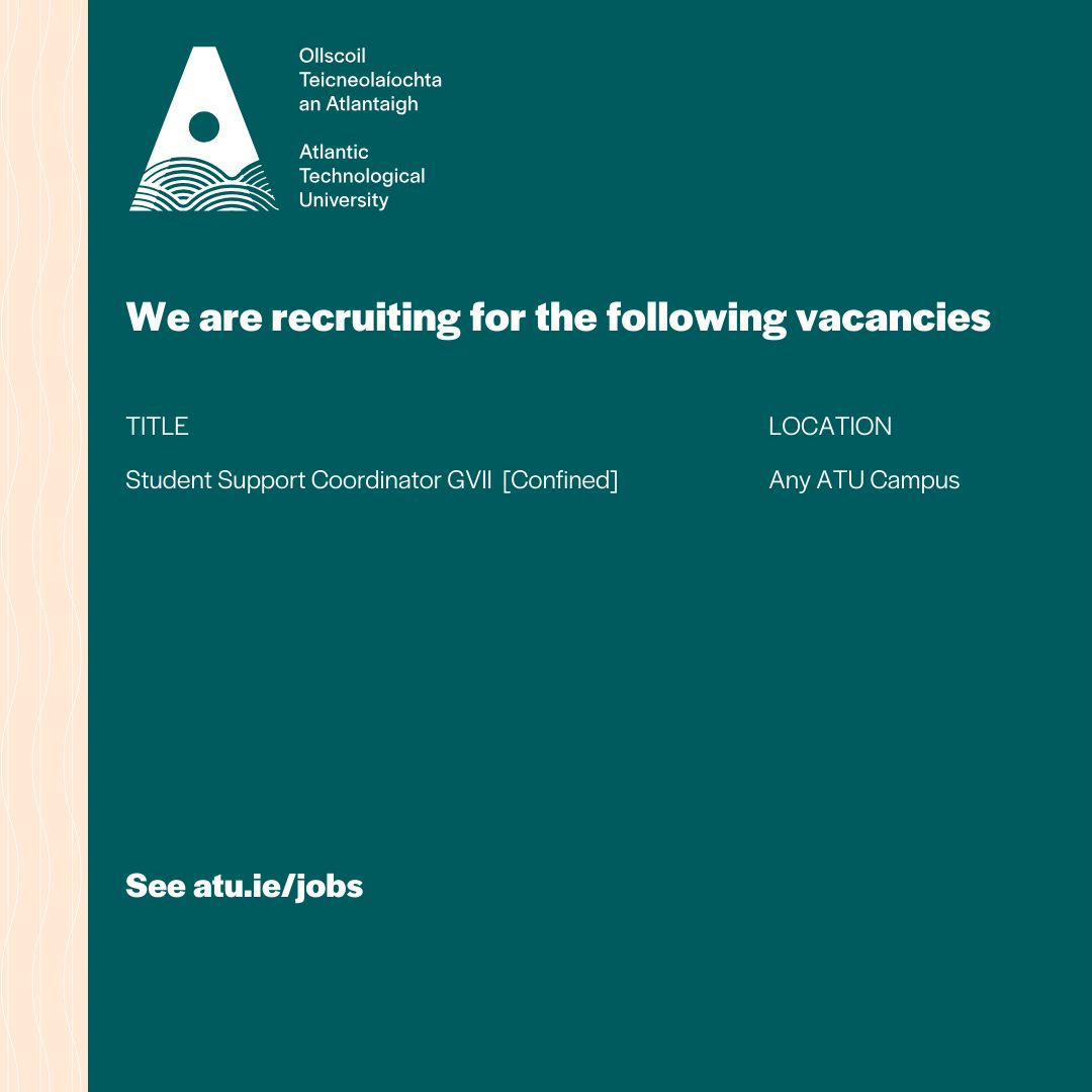 Atlantic Technological University on LinkedIn: Jobs at ATU Atlantic Technological University on LinkedIn: Jobs at ATU