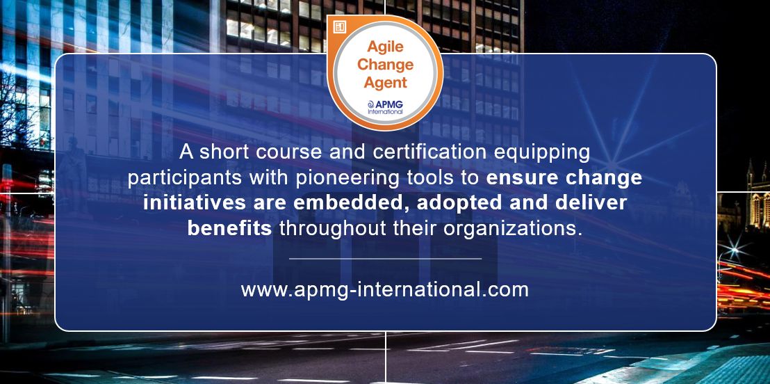 APMG International on LinkedIn: Agile Change Agent course and ... APMG International on LinkedIn: Agile Change Agent course and ...