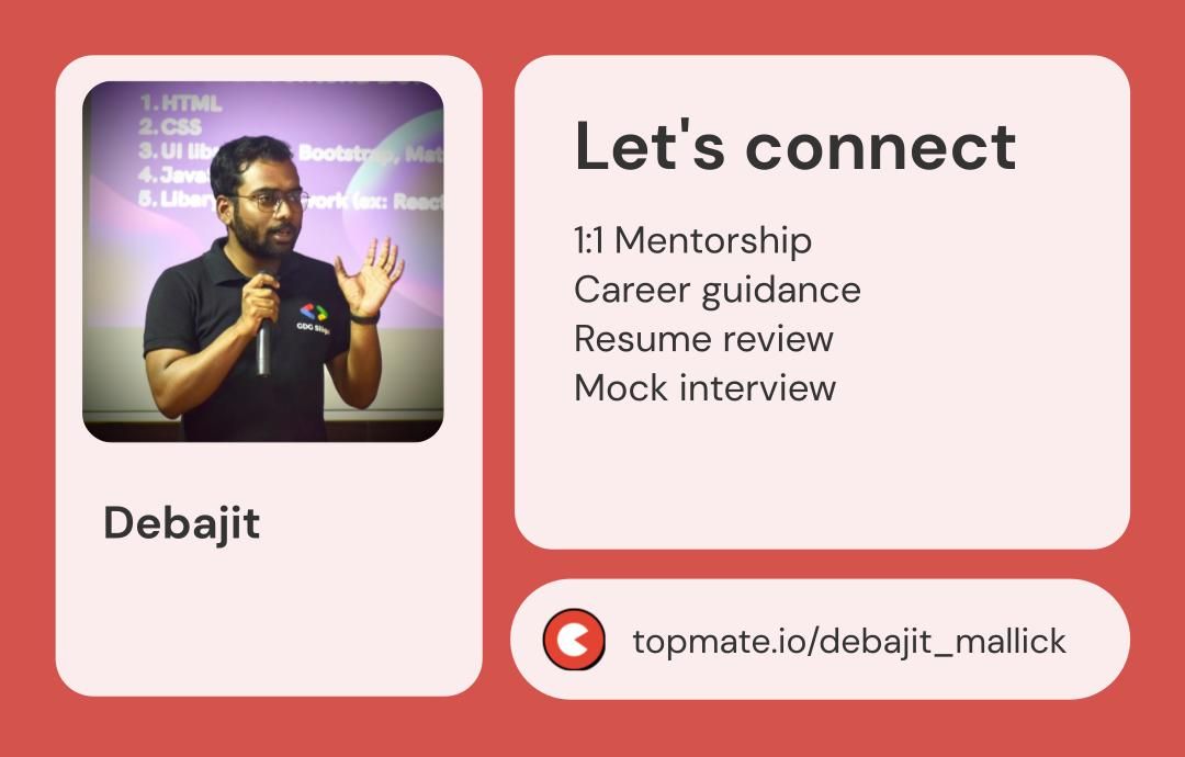Debajit Mallick on LinkedIn: Debajit Mallick Debajit Mallick on LinkedIn: Debajit Mallick