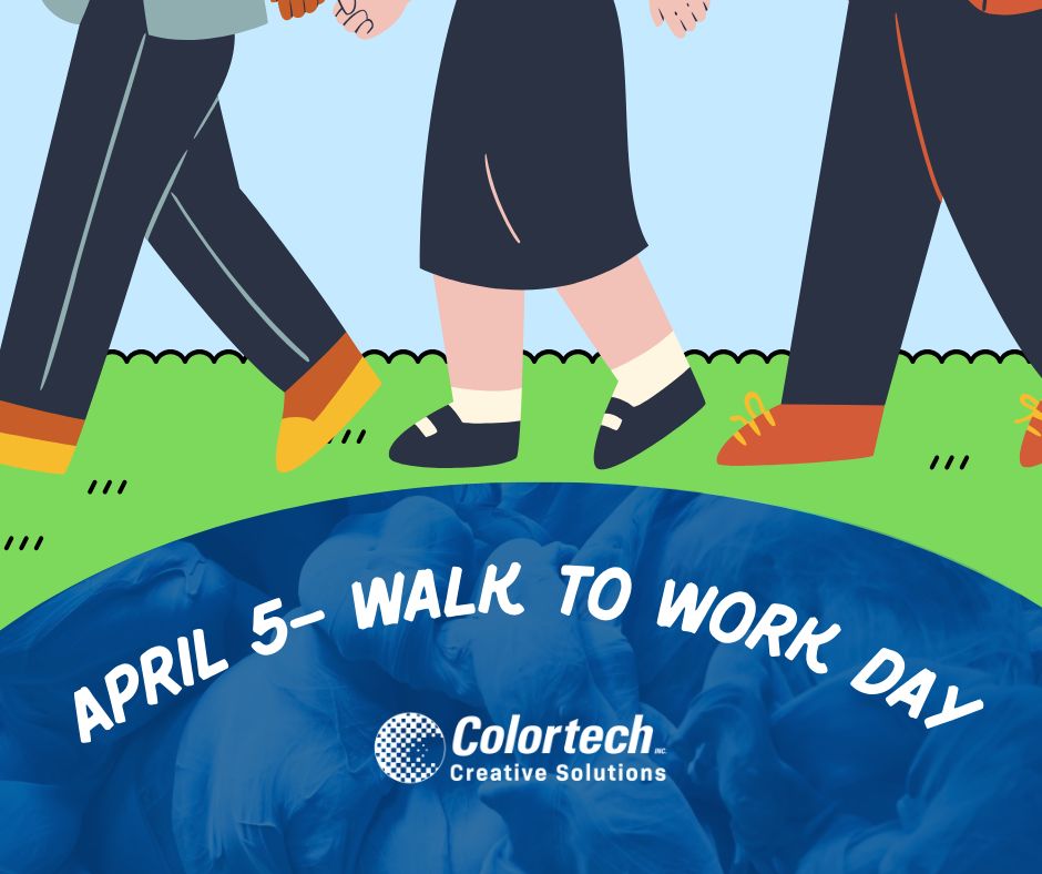 Colortech Inc. Creative Solutions on LinkedIn: Today is Walk to Work ... Colortech Inc. Creative Solutions on LinkedIn: Today is Walk to Work ...