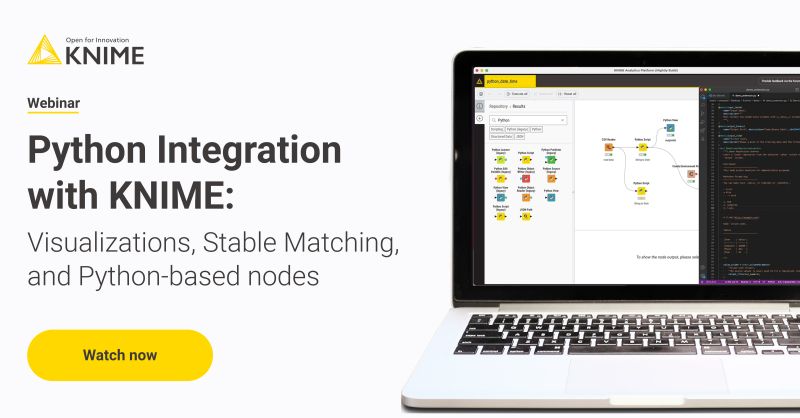 KNIME on LinkedIn: Python Integration with KNIME: Visualizations ... KNIME on LinkedIn: Python Integration with KNIME: Visualizations ...