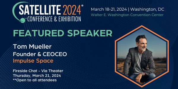 SATELLITE Conference & Exhibition on LinkedIn: NEW KEYNOTE SPEAKER ... SATELLITE Conference & Exhibition on LinkedIn: NEW KEYNOTE SPEAKER ...