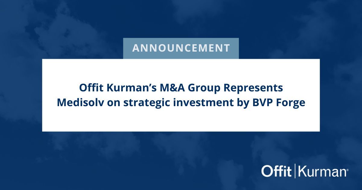 Offit Kurman Law DC Metro on LinkedIn: Offit Kurman’s M&A Group ... Offit Kurman Law DC Metro on LinkedIn: Offit Kurman’s M&A Group ...
