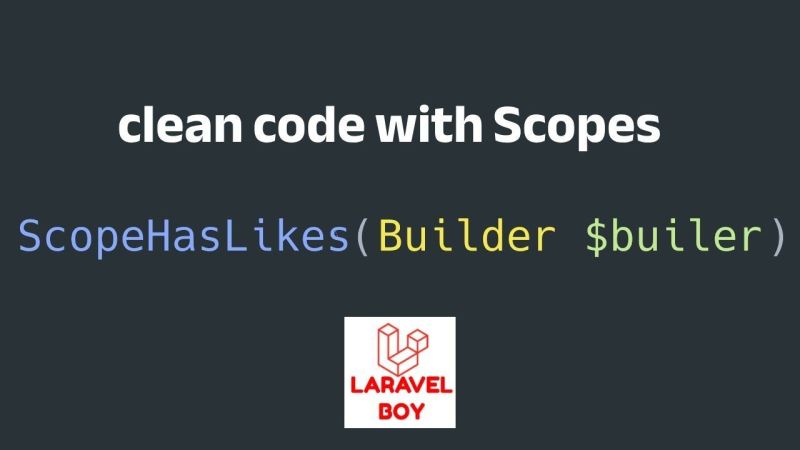 Laravel News on LinkedIn: Laravel clean code tip : use scopes to git ... Laravel News on LinkedIn: Laravel clean code tip : use scopes to git ...