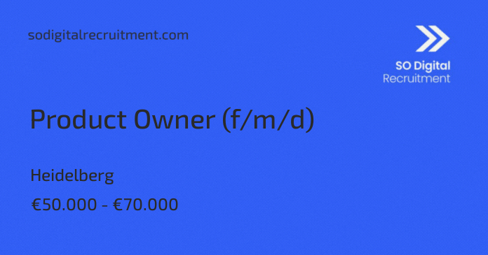 SO Digital Recruitment on LinkedIn: Product Owner (f/m/d) - So Digital ... SO Digital Recruitment on LinkedIn: Product Owner (f/m/d) - So Digital ...