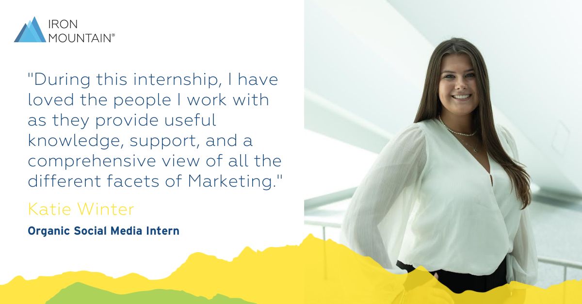 Iron Mountain on LinkedIn: #behindthemountain #summerinternship # ... Iron Mountain on LinkedIn: #behindthemountain #summerinternship # ...