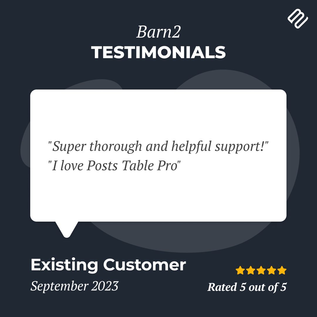 Barn2 Plugins on LinkedIn: #wordpress #woocommerce #plugin #community Barn2 Plugins on LinkedIn: #wordpress #woocommerce #plugin #community