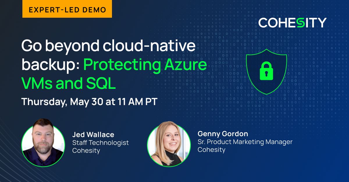 Chris Crowell on LinkedIn: Protecting Azure VMs and SQL Databases Chris Crowell on LinkedIn: Protecting Azure VMs and SQL Databases
