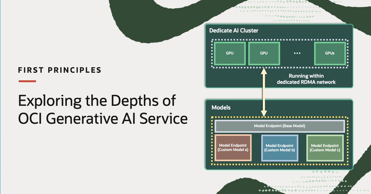 Oracle Cloud on LinkedIn: First Principles: Exploring the depths of OCI ... Oracle Cloud on LinkedIn: First Principles: Exploring the depths of OCI ...