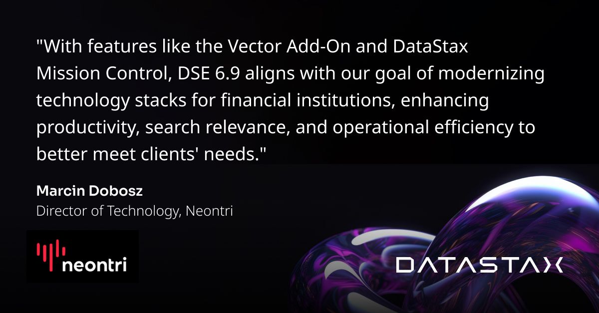 DataStax on LinkedIn: #datastax DataStax on LinkedIn: #datastax