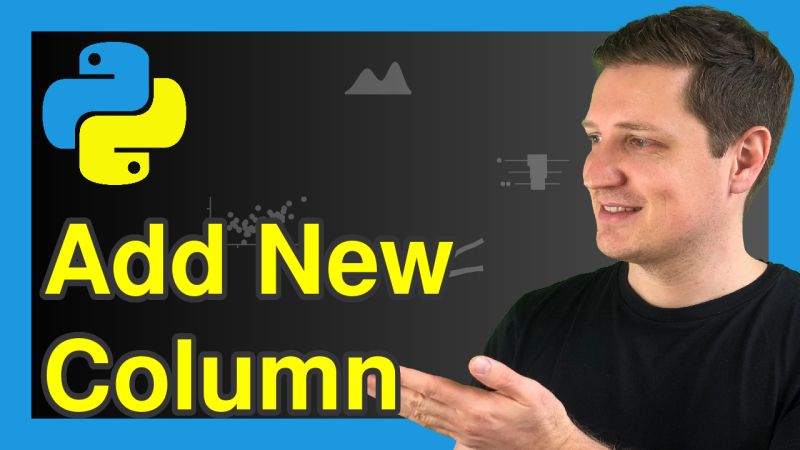 Joachim Schork on LinkedIn: Add Column to pandas DataFrame in Python ... Joachim Schork on LinkedIn: Add Column to pandas DataFrame in Python ...