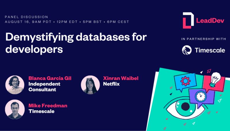 LeadDev on LinkedIn: Demystifying databases for developers LeadDev on LinkedIn: Demystifying databases for developers