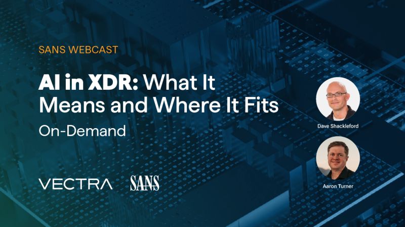 George Bertoli on LinkedIn: Webcast On-Demand: SANS: AI in XDR: What it ... George Bertoli on LinkedIn: Webcast On-Demand: SANS: AI in XDR: What it ...