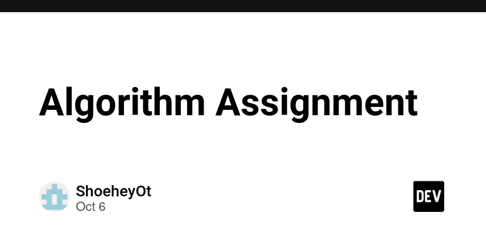 Mathieu PITON on LinkedIn: Algorithm Assignment Mathieu PITON on LinkedIn: Algorithm Assignment