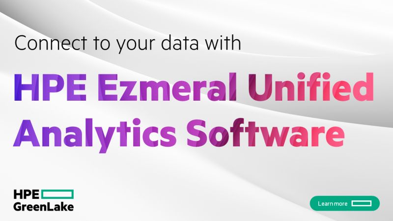 Michael Kimes on LinkedIn: HPE Ezmeral Unified Analytics Software Michael Kimes on LinkedIn: HPE Ezmeral Unified Analytics Software