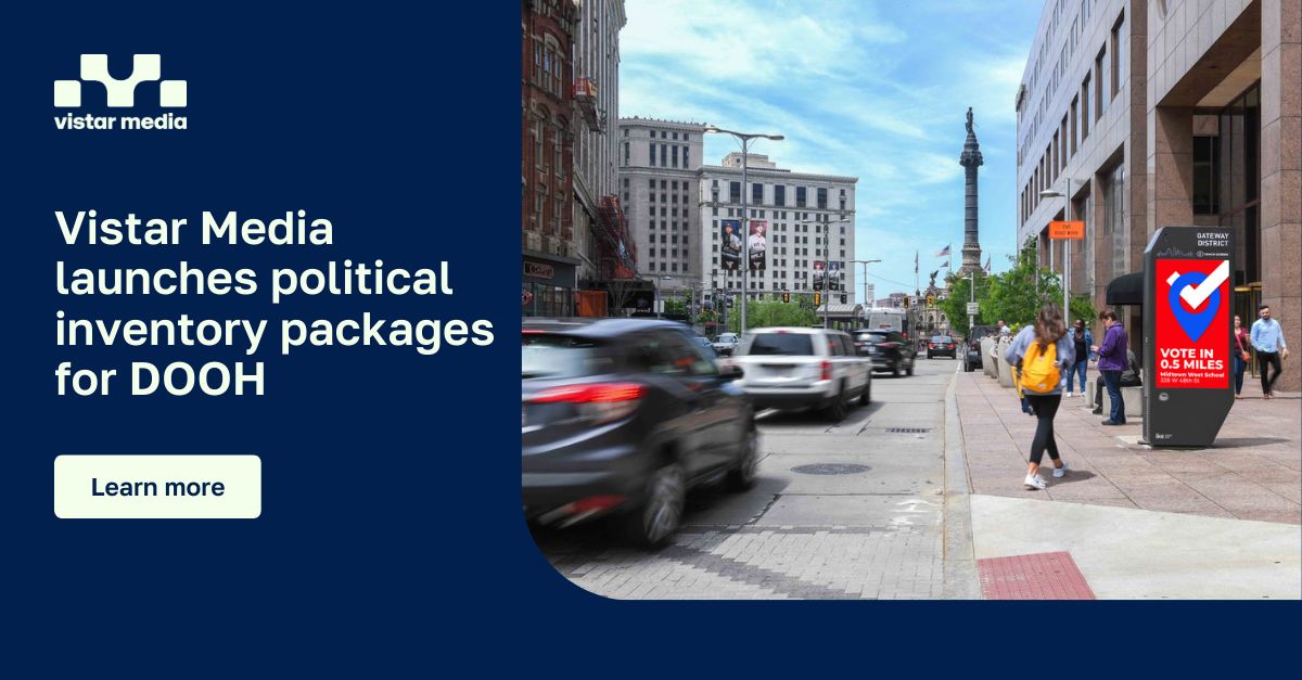 Vistar Media on LinkedIn: Vistar Media launches political inventory ... Vistar Media on LinkedIn: Vistar Media launches political inventory ...