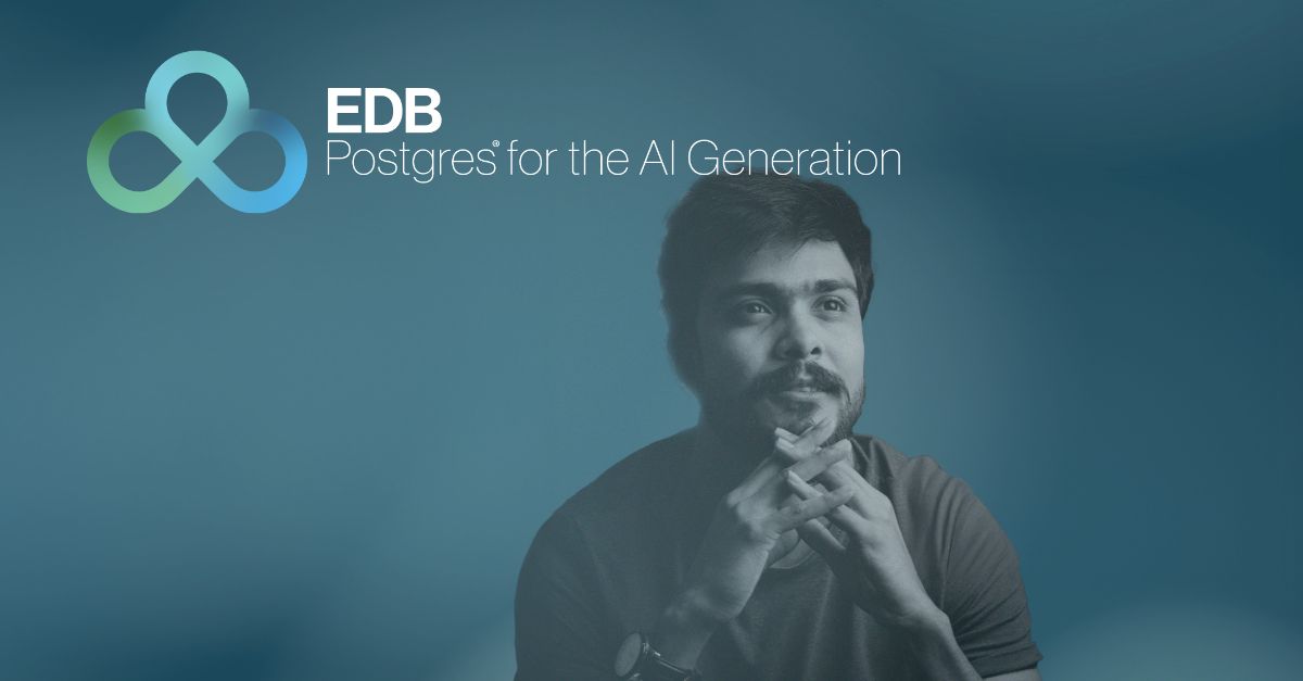 Jamie Watt on LinkedIn: #edbpostgresai #edb #postgresql #ai Jamie Watt on LinkedIn: #edbpostgresai #edb #postgresql #ai