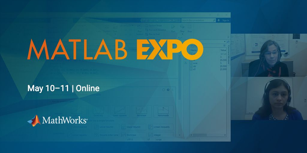Eva Pelster on LinkedIn: MATLAB EXPO | Online May 10–11, 2023 Eva Pelster on LinkedIn: MATLAB EXPO | Online May 10–11, 2023