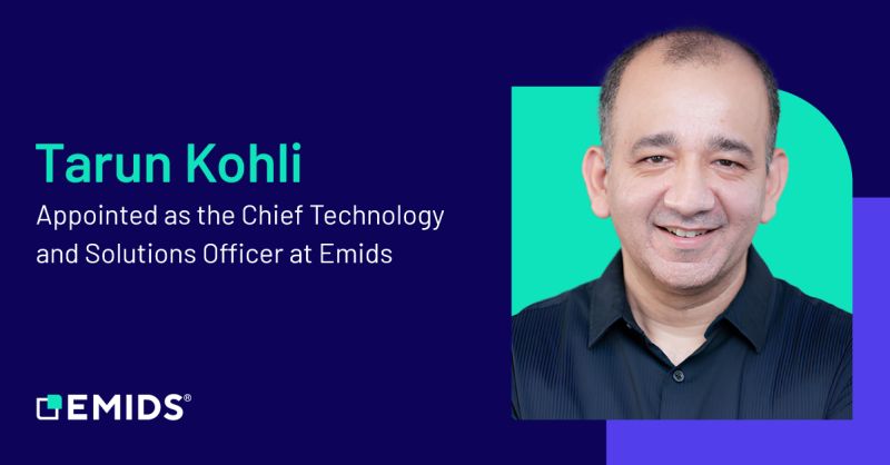 Emids on LinkedIn: We are thrilled to announce that Tarun Kohli has ... Emids on LinkedIn: We are thrilled to announce that Tarun Kohli has ...