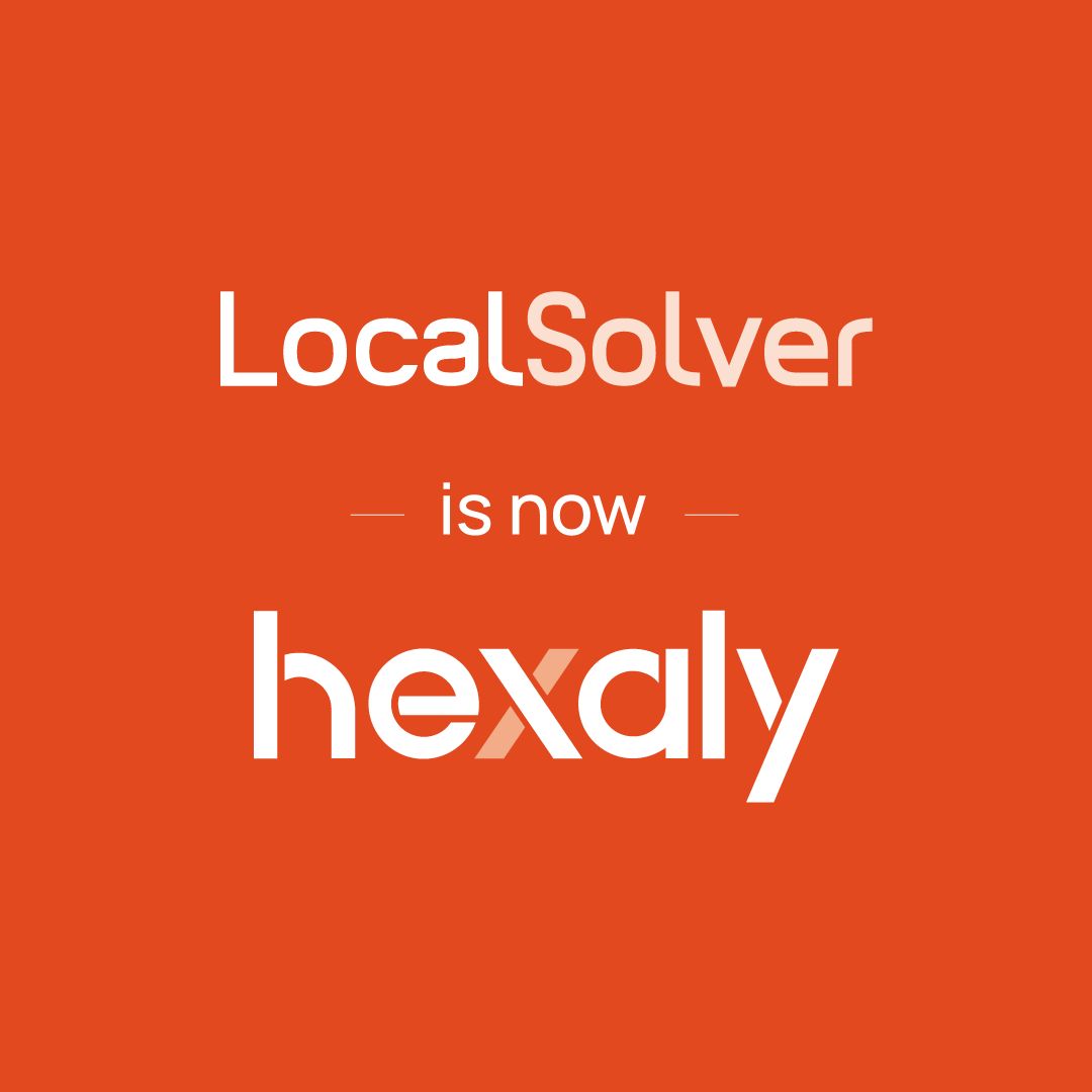 Hexaly on LinkedIn: Now we are Hexaly - Hexaly Hexaly on LinkedIn: Now we are Hexaly - Hexaly