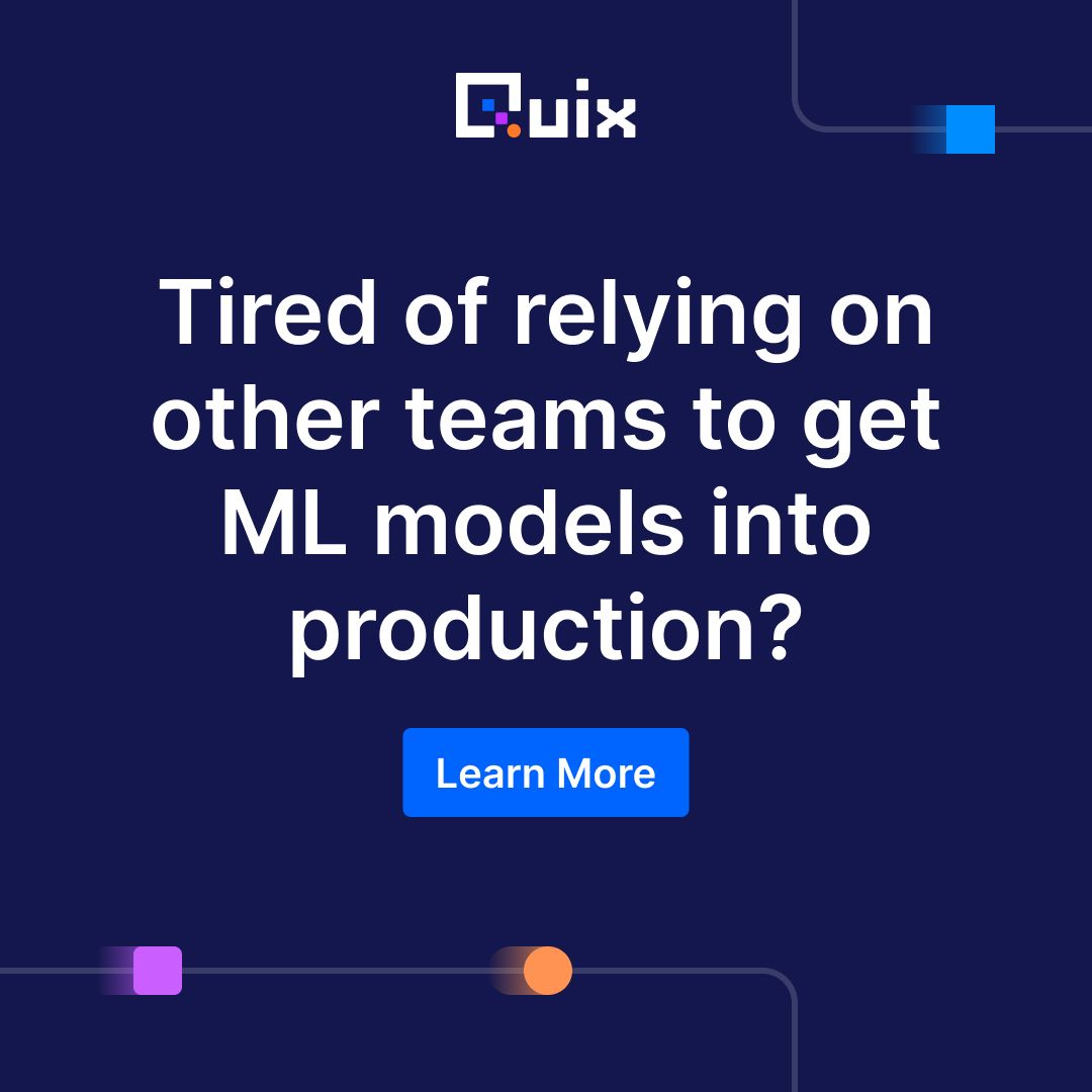Quix on LinkedIn: Python stream processing made simple | Quix Quix on LinkedIn: Python stream processing made simple | Quix