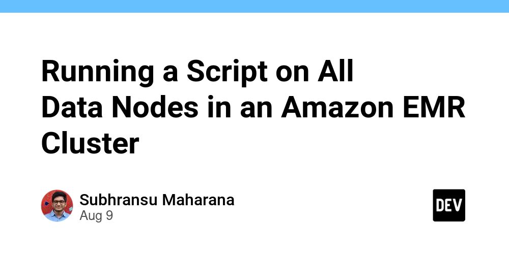 CodingCat.dev on LinkedIn: Running a Script on All Data Nodes in an ... CodingCat.dev on LinkedIn: Running a Script on All Data Nodes in an ...