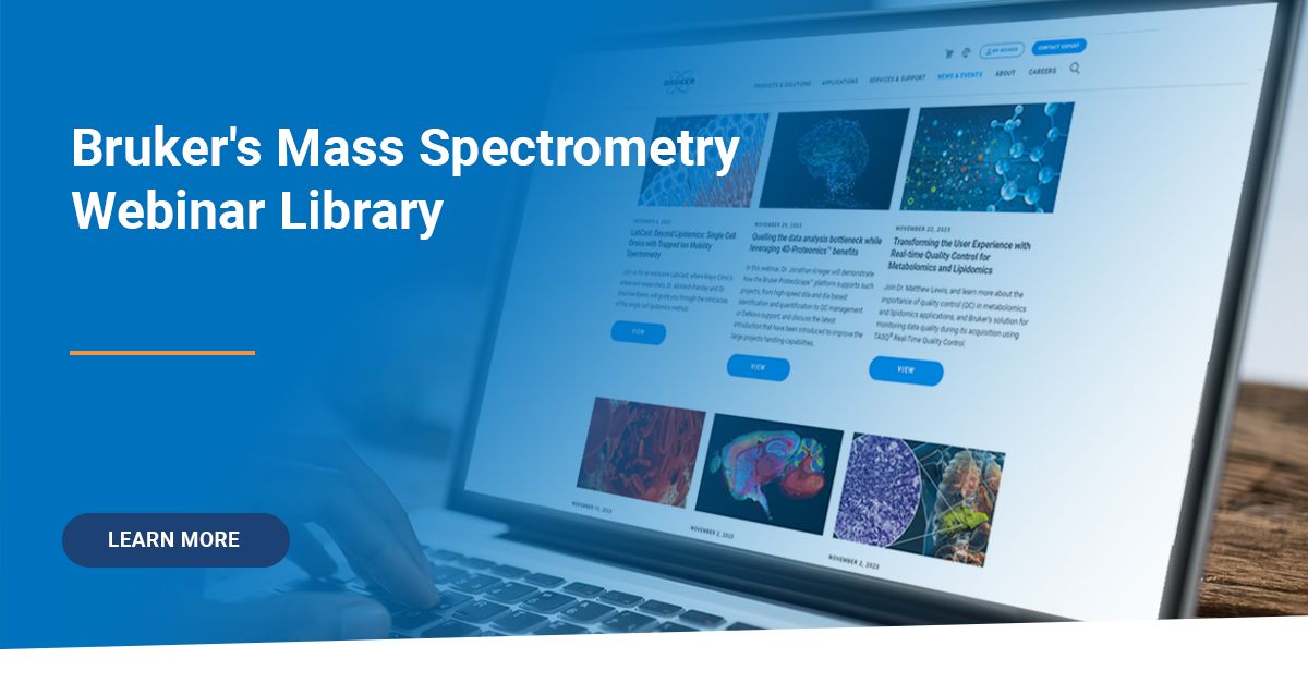 Bruker Daltonics on LinkedIn: #webinar #massspectrometry Bruker Daltonics on LinkedIn: #webinar #massspectrometry