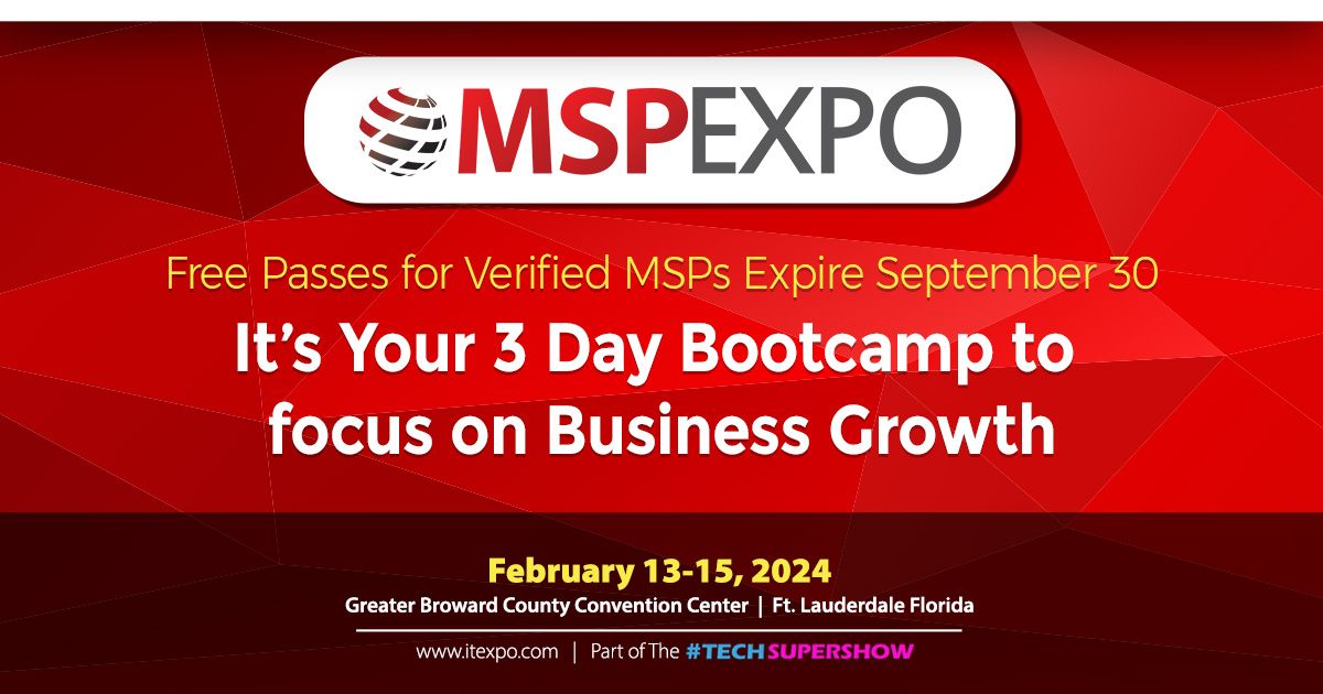 MSP Expo on LinkedIn: MSP Expo 2024 - More ways to connect and grow ... MSP Expo on LinkedIn: MSP Expo 2024 - More ways to connect and grow ...