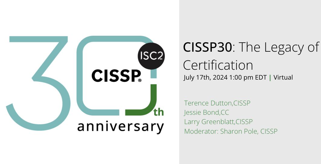 ISC2 on LinkedIn: #cissp ISC2 on LinkedIn: #cissp