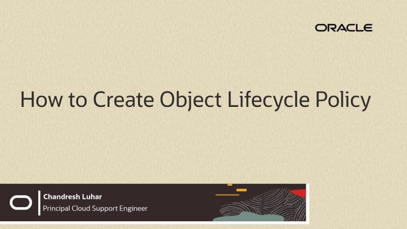 Ben Greenberg on LinkedIn: How to Create an Object Lifecycle Policy in ... Ben Greenberg on LinkedIn: How to Create an Object Lifecycle Policy in ...